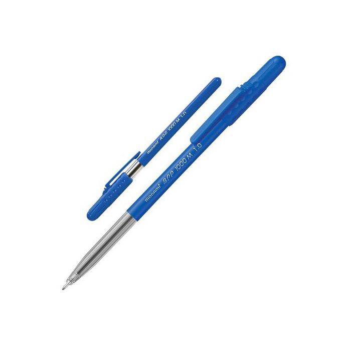 Boite de 50 stylos à bille bpp-1000 bleu-ciel