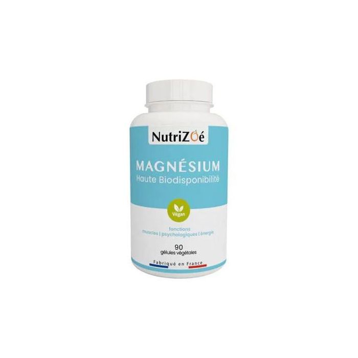 NutriZoé Magnésium Citrate en poudre - haute biodisponibilité - pot de ...